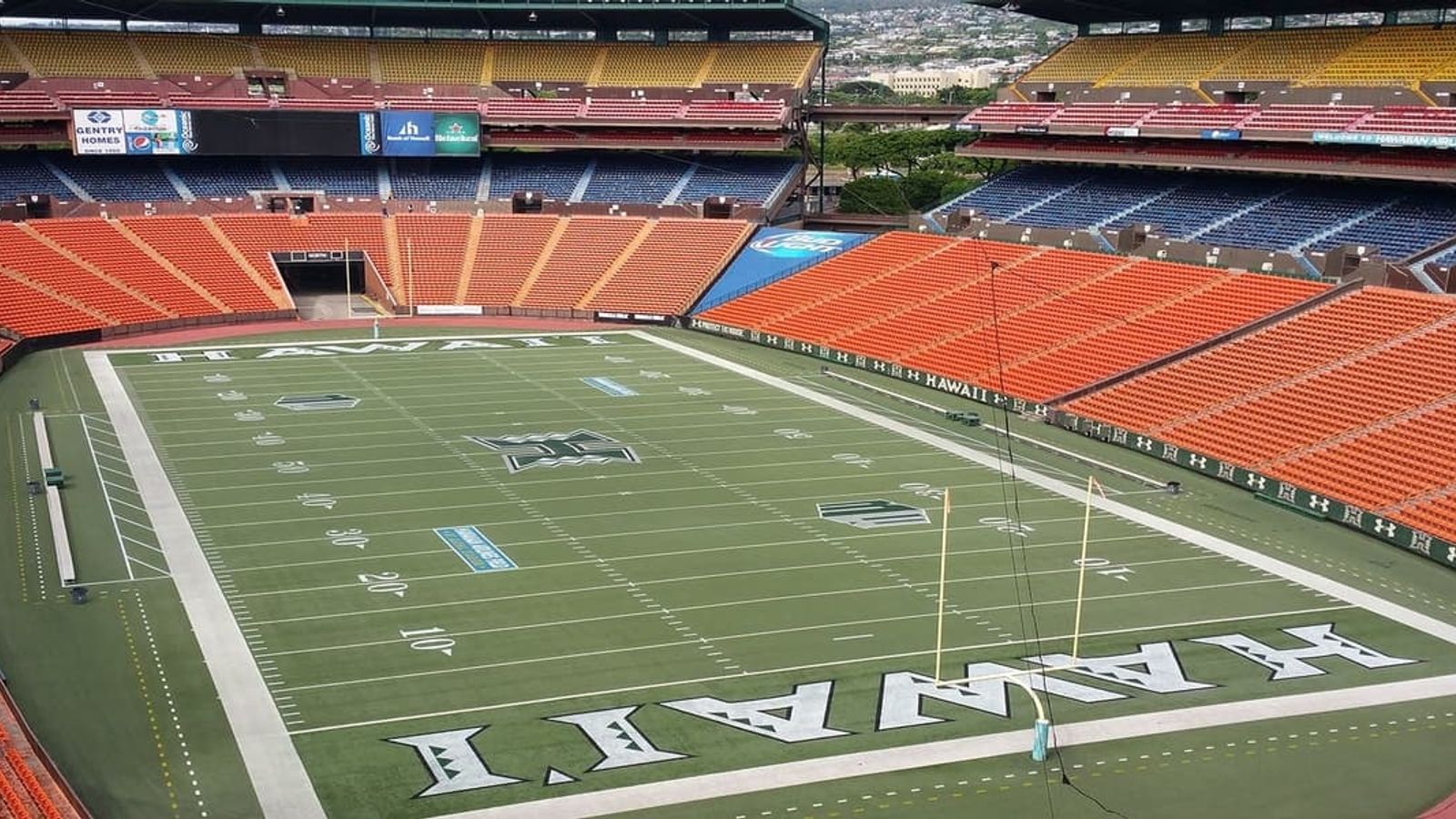 Aloha Stadium Seating Configuration